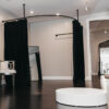Curved Fitting Rooms - Bridal Displays